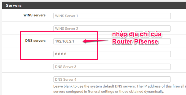 Hướng dẫn cấu hình DNS Resolver để sử dụng tên miền trong mạng LAN ...