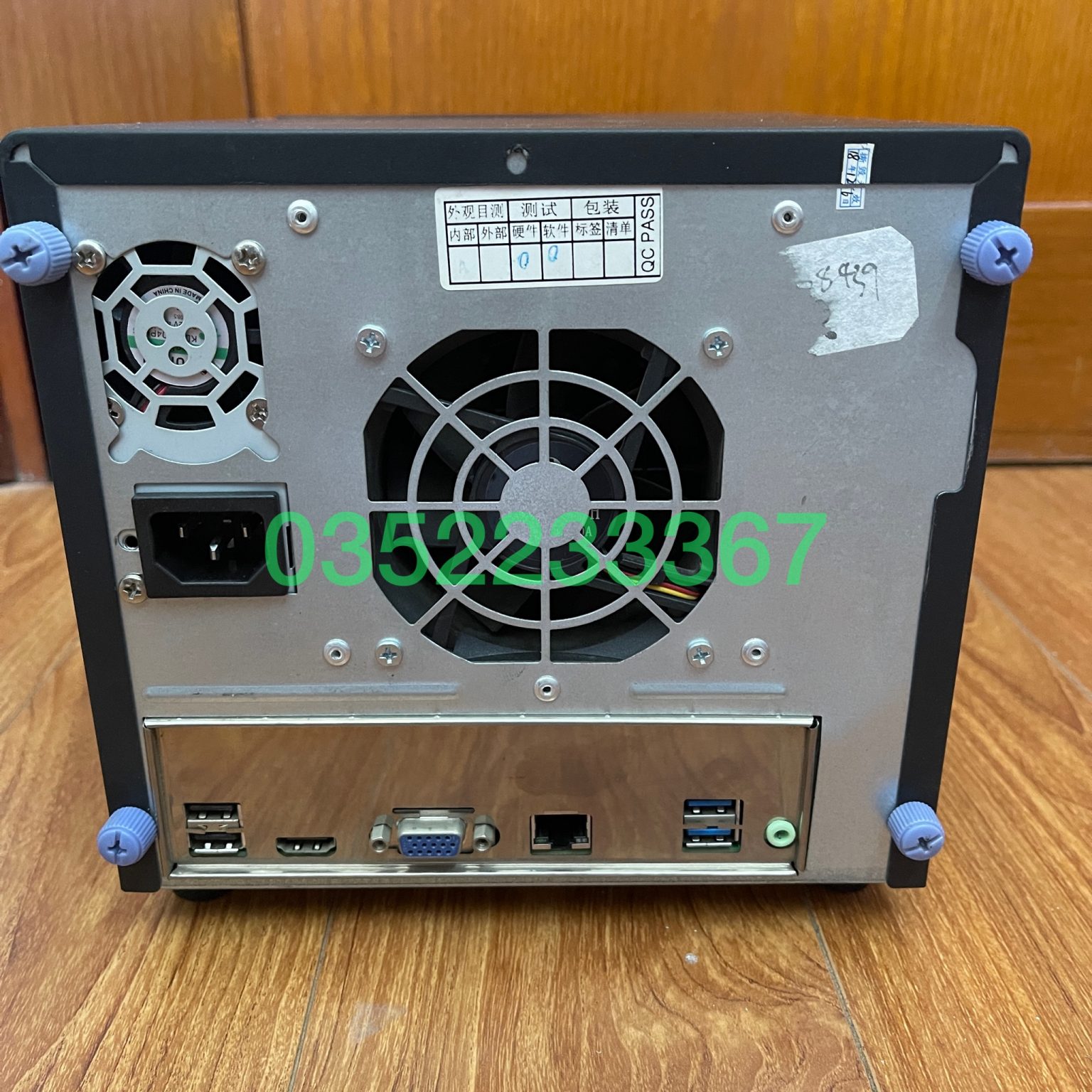 NAS4 J1900 CPU 4 lõi 2.0Ghz, LAN 1Gb Xpenology, DSM 7.2.1 (Bản có nắp đậy) - Xpenstore