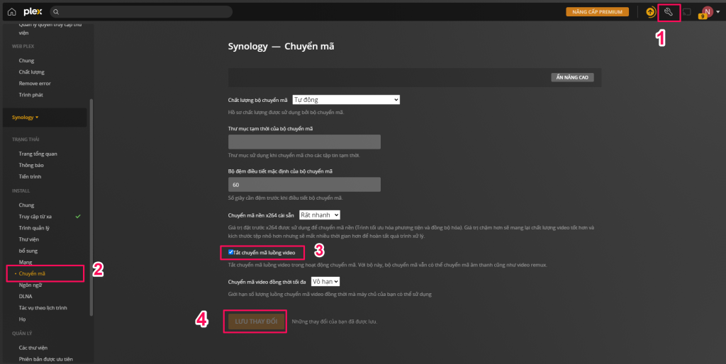 Hướng dẫn cài Plex Media Server trên NAS Xpenology - Xpenstore