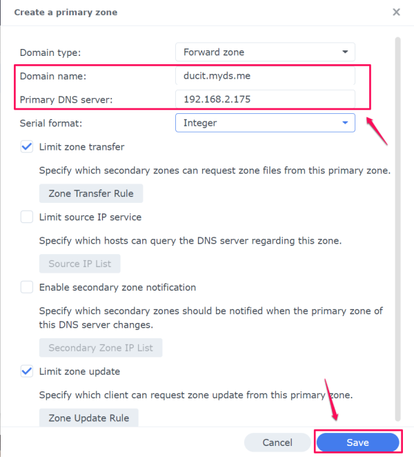 Hướng dẫn sử dụng DNS Server trên NAS Synology, Xpenology - Xpenstore