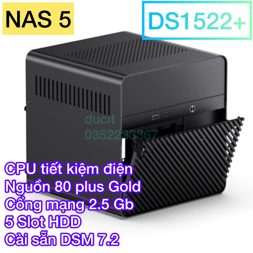 NAS5 i5-8500T J4125 J6412 N5105, 4LAN 2.5Gb Xpenology - Xpenstore